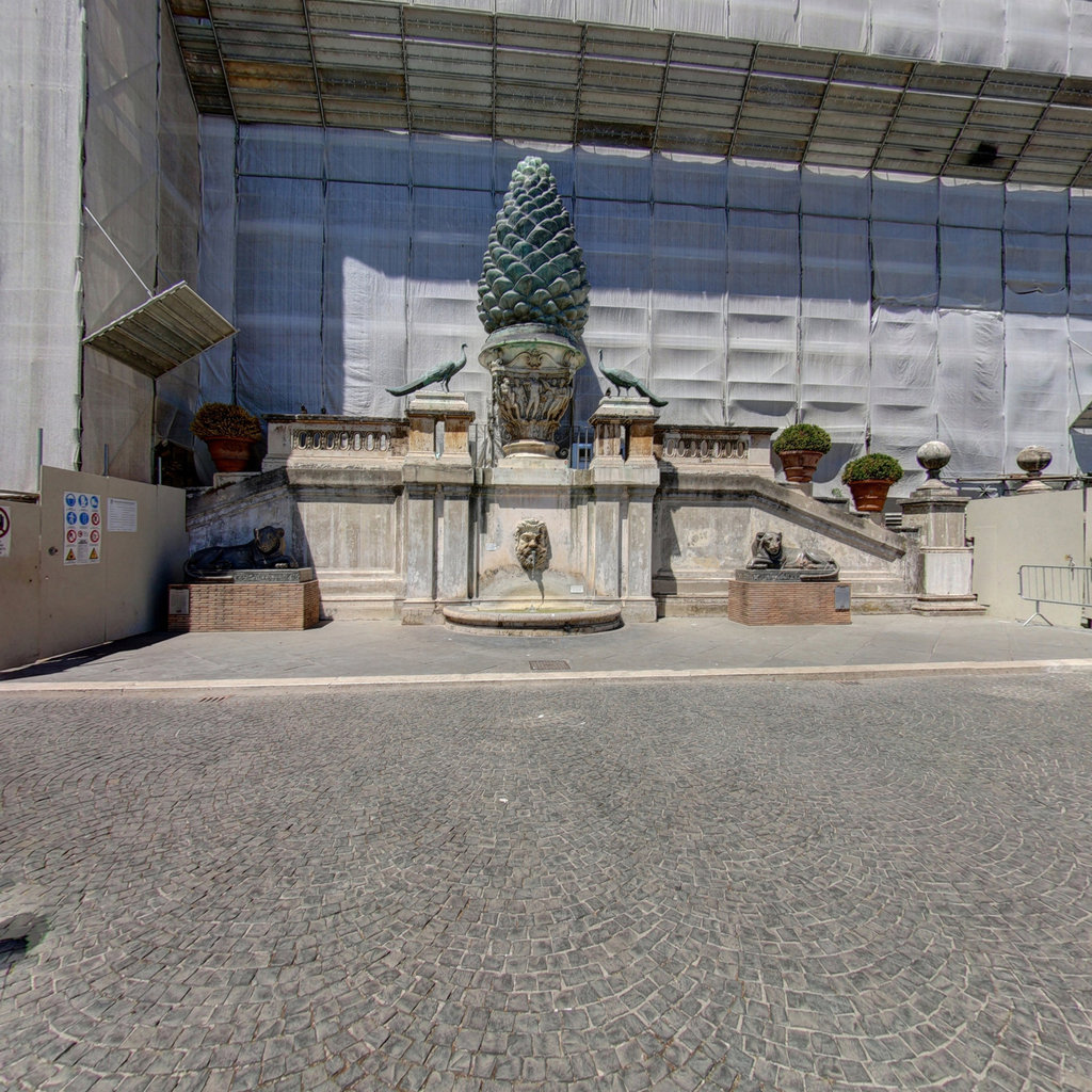 Vatican Museums Courtyard of the Pigna | 360 Stories