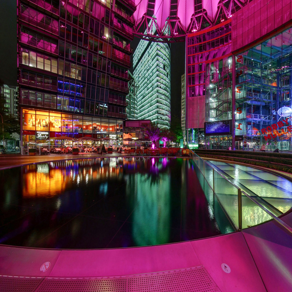 Sony Center at Night 1 | 360 Stories