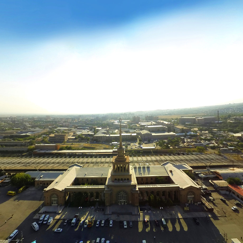 Yerevan railway station From Above | 360 Stories