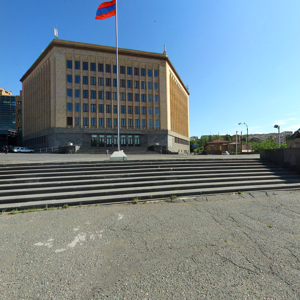 Behind Marshal Baghramyan statue | 360 Stories